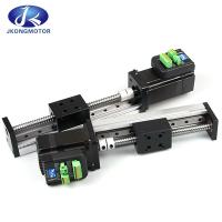 China Jkongmotor OEM ODM Nema 8-34 12V 24V Linear Stepper Motor 2 Phase 4 6 Leads Servo Actuator for sale