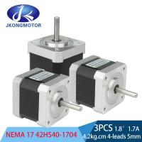 China Nema 17 Stepper Motor 42HS40-1704-13A 1.8° 1.7A 4.2kg.cm for 3D Printer CNC for sale