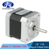 China Nema 17 Stepper Motor 42HS40-1704-13A 1.8° 1.7A 4.2kg.cm for 3D Printer CNC for sale