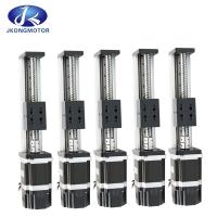 China Jkongmotor Nema 17 23 34 Linear Stepper Motor 1.8 Degree Ball Screw Shaft 2 Phase Hybrid for sale