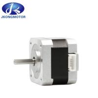 China NEMA17 42mm Stepper Motor 1.8 Degree 2 Phase 0.4A 2.2kg.cm Holding Torque JK42HS34-0424A for sale