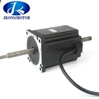 China Nema 34 Non Captive Linear Stepper Motor 1.8° 2 Phase High Torque 4.6N.m to 8.5N.m with TR12 Screw for CNC for sale