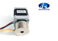 China Nema 17 Stepper Motor with Brake 1.8° Step Angle 4 Leads Single Shaft 34-60mm for sale