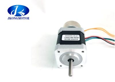 China Nema 17 Stepper Motor with Brake 1.8° Step Angle 4 Leads Single Shaft 34-60mm for sale