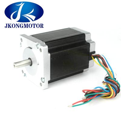 China Hybrid Stepper Motor Nema 24 4N.m 566 oz.in 4A 4-Wire 8mm D Shaft CNC Router for sale