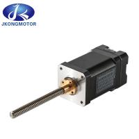 China Jkongmotor Nema 8 to 34 Linear Stepper Motor 1.8 Degree 4 Leads with Lead Screw for 3D Printer for sale