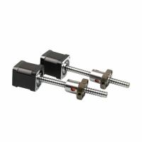 China Jkongmotor Nema 8 11 14 17 23 24 34 Non Captive Linear Stepper Motor 12V 24V 4 Leads for sale