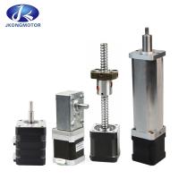 China Nema 8 11 14 17 23 Linear Stepper Motor Actuator Ball Screw 1.8 Degree 2 Phase Hybrid Stepper Motor for sale