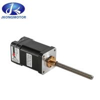 China Nema 8 11 14 17 23 Linear Stepper Motor Actuator Ball Screw 1.8 Degree 2 Phase Hybrid Stepper Motor for sale