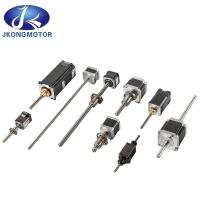 China Nema 8 11 14 17 23 Linear Stepper Motor Actuator Ball Screw 1.8 Degree 2 Phase Hybrid Stepper Motor for sale