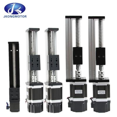 China Nema 8 11 14 17 23 Linear Stepper Motor Actuator Ball Screw 1.8 Degree 2 Phase Hybrid Stepper Motor for sale
