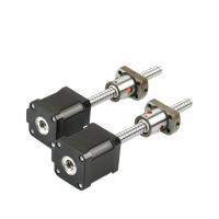 China Jkongmotor Nema 23 Linear Stepper Motor 1.8 Degree 2 Phase 4 Leads Lead Screw Actuator for CNC Machine for sale
