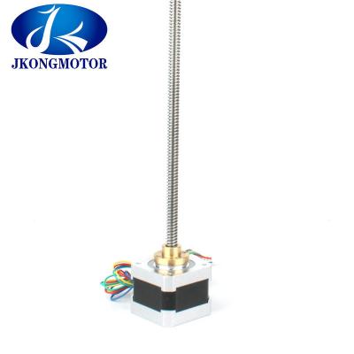 China NEMA17 2-Phase Stepper Motor 50oz.in TR8x2 Lead Screw 280mm 3D Printer for sale