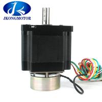 China Nema 34 2 Phase Stepper Motor with Brake High Torque 3.4 Nm to 13 Nm Single Shaft 1.8 Degree Step Angle for sale