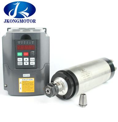 China Φ125 4.5kW ER25 Water Cooled Spindle Motor 220V 380V 18000rpm for CNC Router for sale