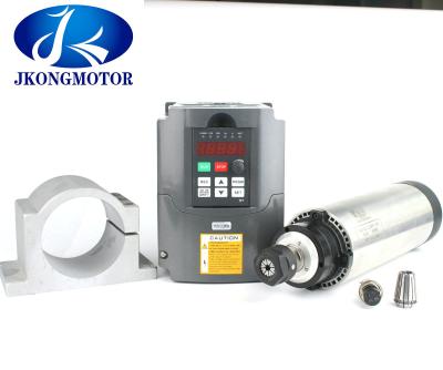 China Φ80 2.2KW ER20 CNC Spindle Motor 24000rpm Air or Water Cooled for Milling Engraving for sale