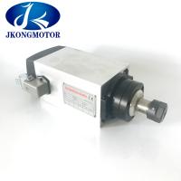 China 4KW ER20 Square CNC Spindle Motor Air Cooled 220V 18000RPM 24000RPM for sale