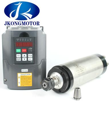 China Water Cooled 0.8kW ER11 Mini CNC Spindle Motor 24000rpm 3 Phase for Engraving for sale