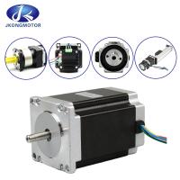 China Jkongmotor OEM ODM Custom Hybrid Stepper Motor NEMA 17 23 34 with Gearbox Encoder Brake Integrated Driver for sale