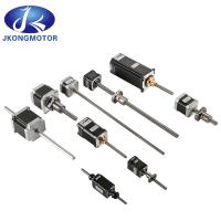China Jkongmotor OEM ODM Custom 2 Phase Hybrid Bipolar Nema 17 23 34 Linear Stepper Motor with Lead Screw for sale