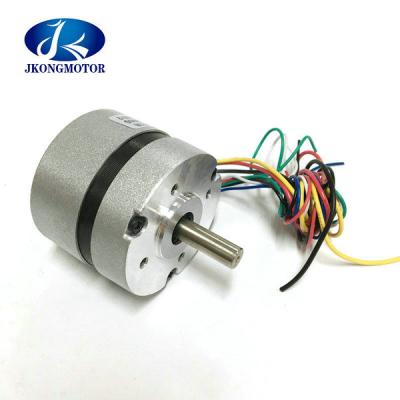 China 3 Phase Brushless DC Motor JK57BLS005 4000 RPM 36V 23W CE ROHS for sale