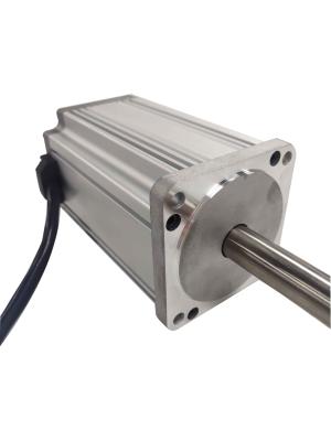 China 80mm Brushless DC Electric Motor Double and Single Shaft 48V 3000RPM for Chenille Yarn Spinning Machine for sale