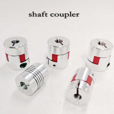 China 66mm Length Spider Jaw RB Flexible Stepper Motor Coupling Zero Backlash High Torque for sale