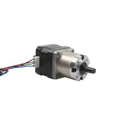 China Nema 17 Geared Stepper Motor 1.33A 2.6kg.cm 13.7:1 Planetary Gearbox 1.8 Degree 42mm for sale