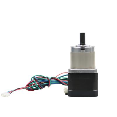 China Hybrid Nema 17 Stepper Motor 1.33A 2.6kg cm with 13.7:1 Planetary Gearbox 1.8 Degree for sale