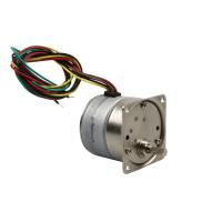 China 12V 4-Phase 0.4A 12kg.cm PM Hybrid Servo Stepper Motor with 1:30 Gearbox for sale