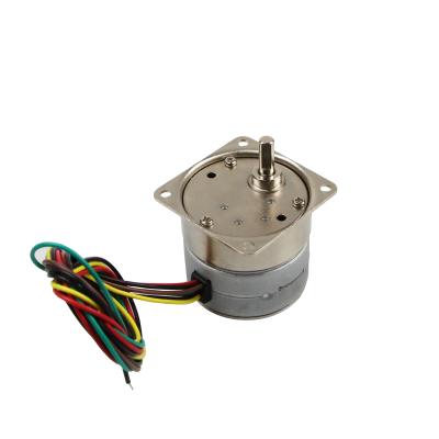 China 12V 4-Phase 0.4A 12kg.cm PM Hybrid Servo Stepper Motor with 1:30 Gearbox for sale