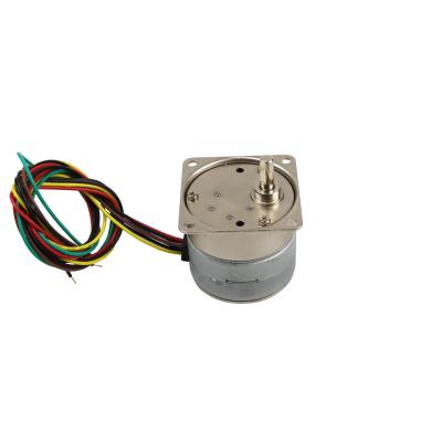 China 12V 4 Phase PM Hybrid Synchronous Stepper Motor with Gearbox 0.4A 12kgcm for sale