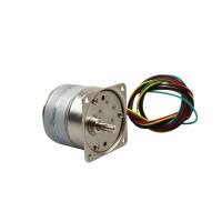 China 12V 4 Phase PM Hybrid Synchronous Stepper Motor with Gearbox 0.4A 12kgcm for sale