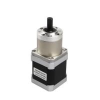 China CE Certified 1.2A 1.8 Degree 42mm Planetary Stepper Motor Gearbox 26.8:1 for sale