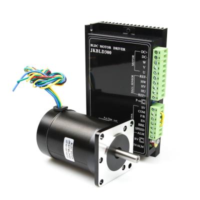 China ISO9001 57mm Square 3 Phase Brushless DC Motor 0.33Nm 138W 4000rpm with Hall Sensor for sale