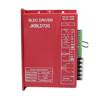 China Digital 48V 3 Phase Brushless DC Motor Driver 750W Anti Jam Natural Air Cooling for sale