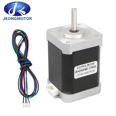 China Nema 17 Hybrid Geared Stepper Motor 5.1V 1.7A 7.3kgcm 42HS60 1.8 Degree 200 Steps for sale