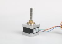 China Nema 17 Stepper Motor Linear Actuator 1.33A 2.8V 2.6kg.cm with Screw Lead 1.8 Degree for sale
