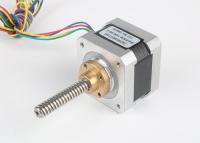 China Nema 17 Stepper Motor Linear Actuator 1.33A 2.8V 2.6kg.cm with Screw Lead 1.8 Degree for sale