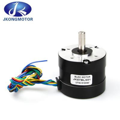 China Industrial IP30 46W 57mm 36V Brushless BLDC Motor 4000RPM 0.11Nm for sale
