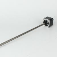 China Nema 17 Linear Stepper Motor 42mm 1.8deg 2 Phase Lead Screw External Shaft 0.4-1.68A for sale