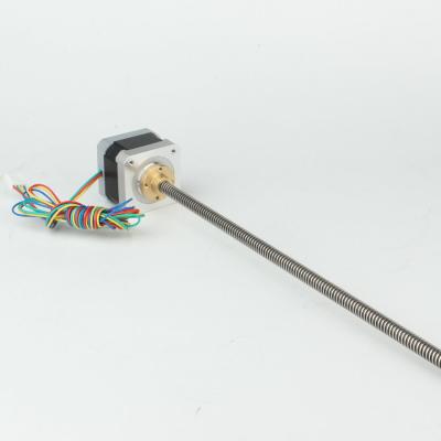 China Nema 17 2-Phase 50oz.in Linear Stepper Motor TR8x2 Lead Screw 280mm for CNC 3D Printer for sale