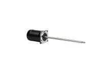China 57mm 150W 24V 4 Pole 4500rpm Brushless DC Motor with Long Shaft for sale