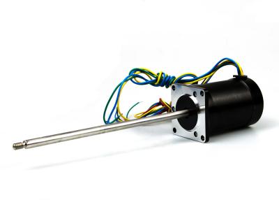 China 24V 150W 4500RPM 4 Pole Brushless DC Motor 57mm Long Shaft BLDC Motor for sale