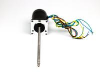 China 57mm 150W 24V 4 Pole 4500rpm Brushless DC Motor with Long Shaft for sale