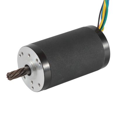 China 42mm 35W 24V 0.24N.m 3 Phase Brushless DC Motor Low RPM PWM Custom Shaft for sale