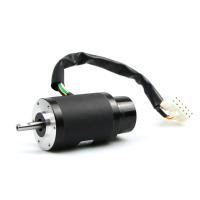 China 24V 34W 4000RPM 40mm Brushless DC Motor with 1000PPR Encoder BLDC for sale