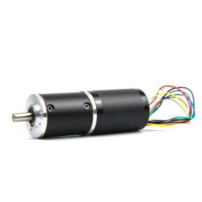 China 24V 77.5W 2100RPM Brushless Planetary Gear Motor 42mm Round 71:1 Speed Ratio for sale