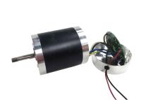 China 80mm 24V 0.28N.m 2500rpm Integrated BLDC Motor with Controller for Automation for sale