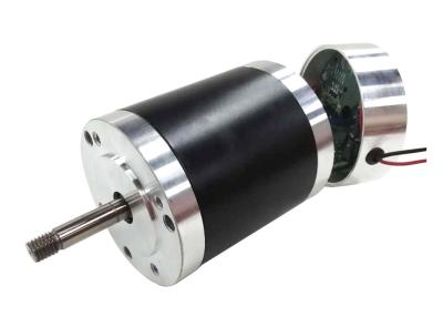 China 80mm Round BLDC Motor 0.28Nm 2500rpm Integrated Controller for Blower 24V 60W for sale
